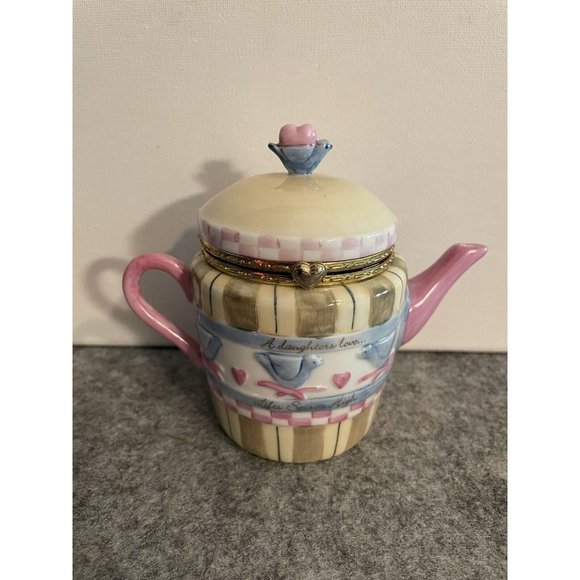 Debbie Mumm | Other | Debbie Mumm Teapot Music Box A Daughters Love ...